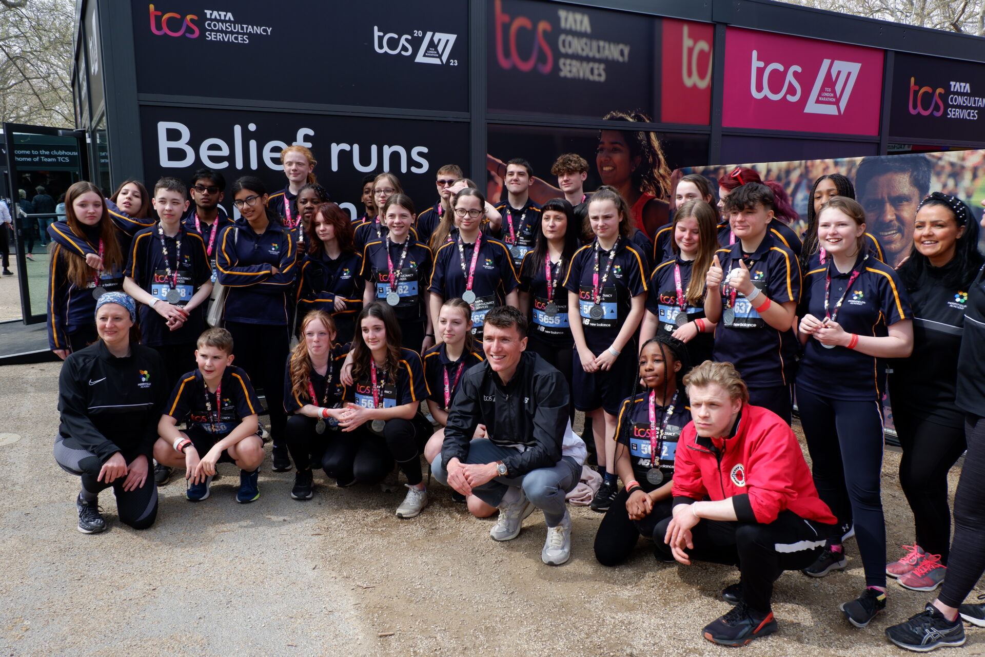 City Year takes on the TCS Mini London Marathon 2023! - City Year UK