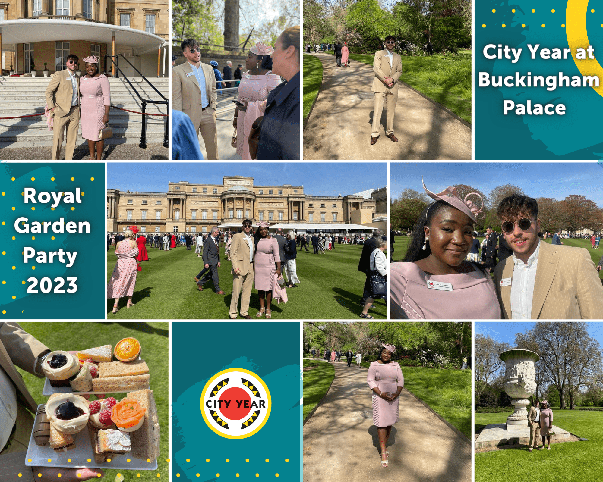 City Year Mentors at Buckingham Palace Garden Party! - City Year UK
